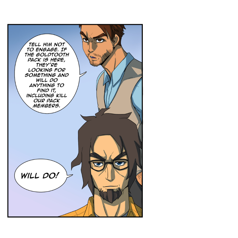 Read My Werewolf Professor :: The First Touch | Tapas Comics