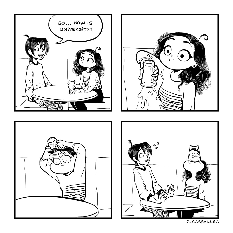 Cassandra Comics :: University | Tapas