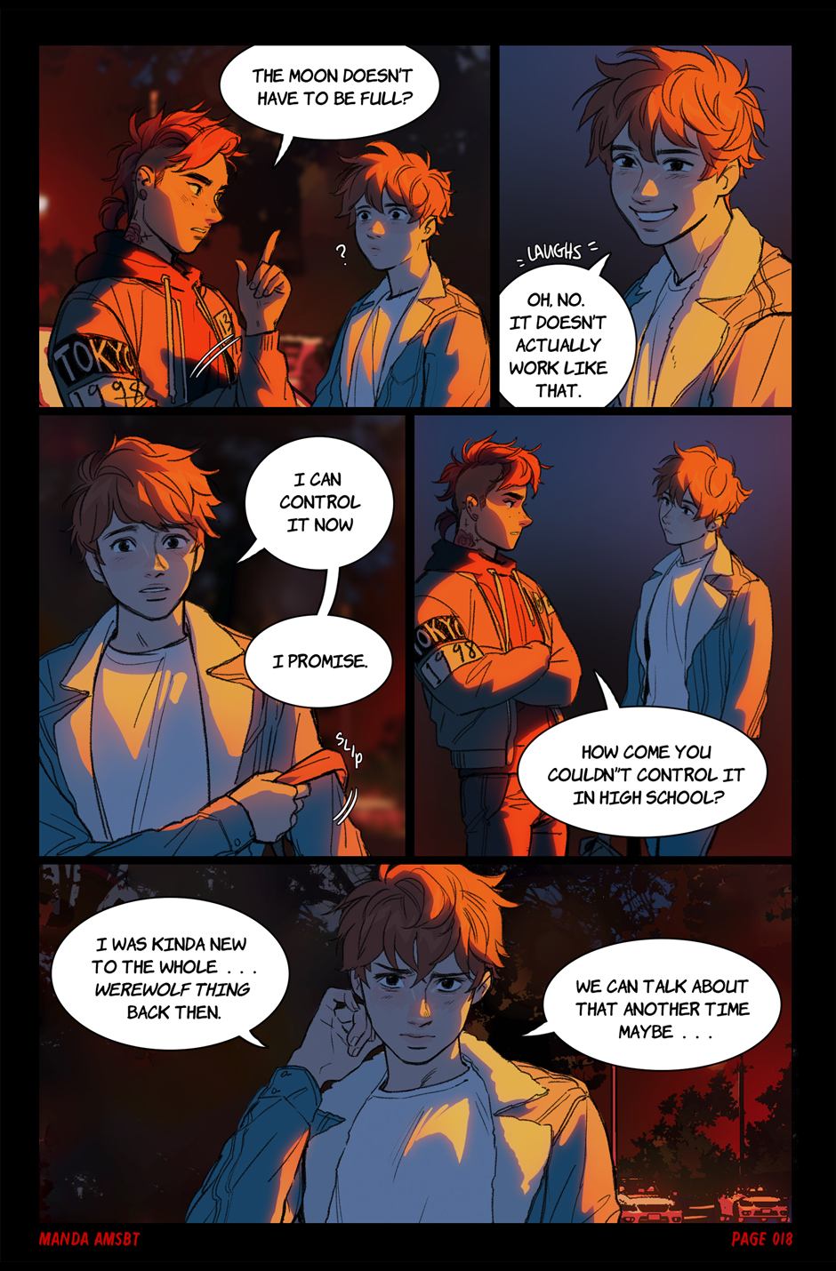 Read Night Class :: Pages 017-018 | Tapas Comics