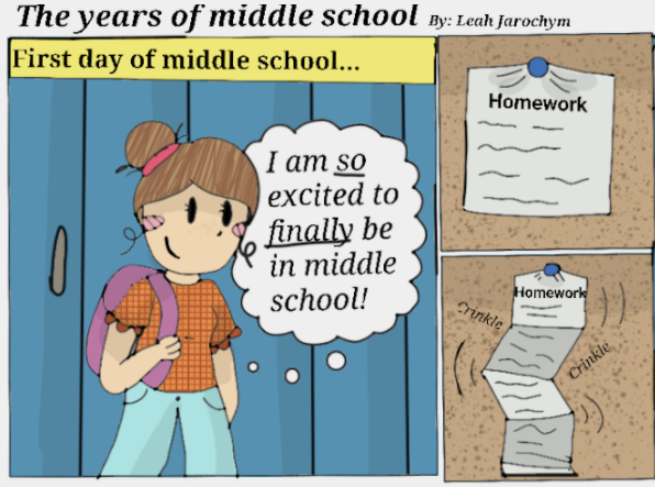 Read The Years Of Middle School :: Oh the Horror of Homework... | Tapas ...
