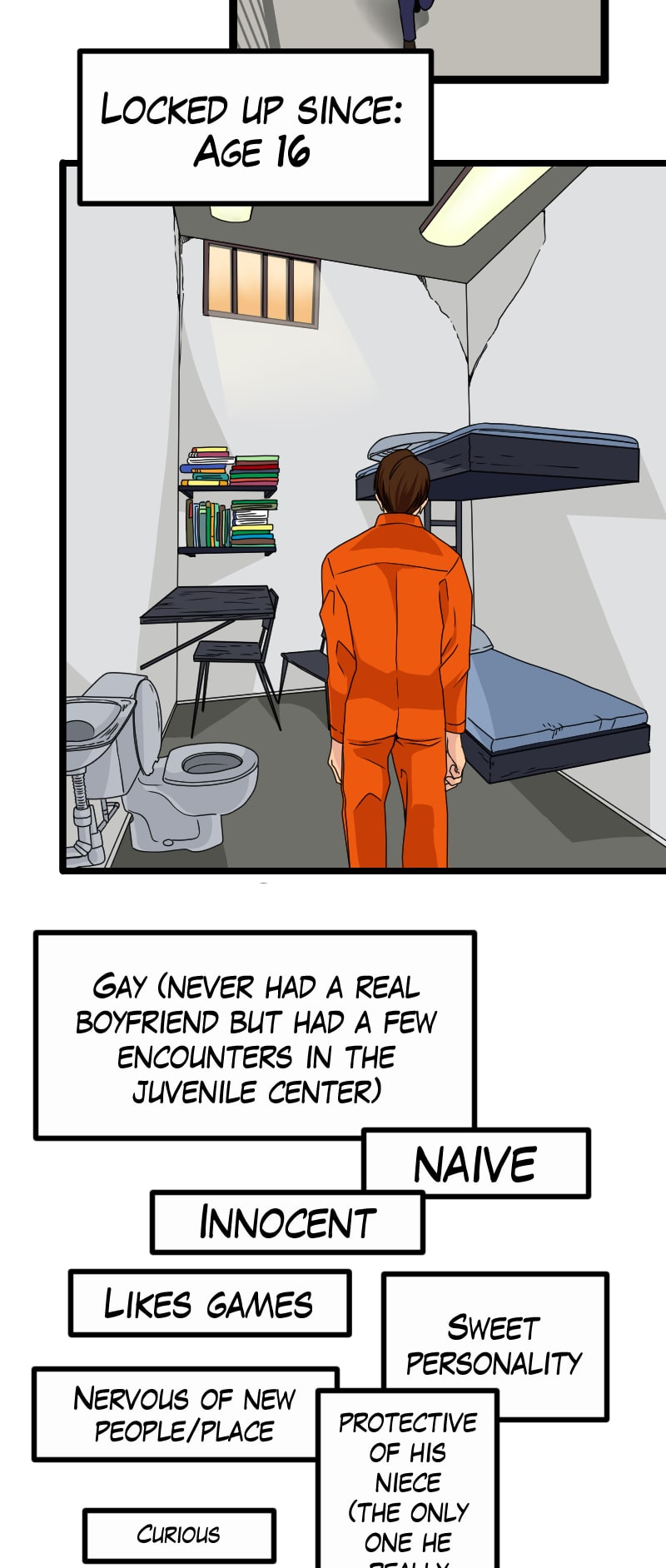 Read My Cellmate - the webtoon - BL :: Q and A: My answers | Tapas Comics