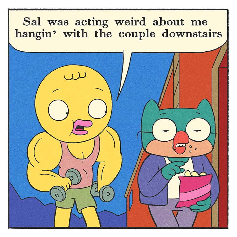 Read Muscles McQuack :: S1: E1: Part 6 | Tapas Comics