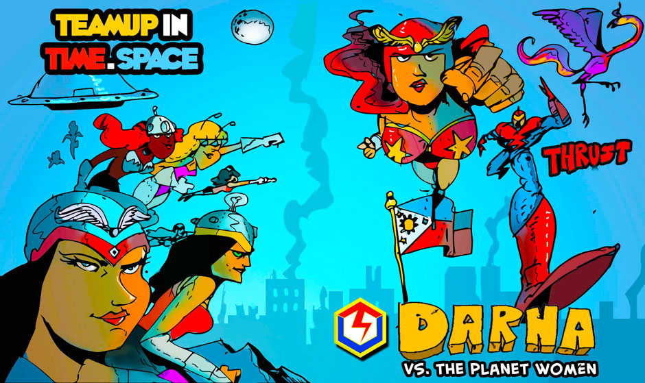 Read THRUSTisHere :: TEAM-UP w/DARNA Filipino SuperHeroine! | Tapas Comics