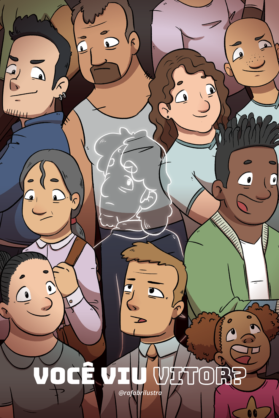 Read Você viu Vitor? :: Você viu Vitor? - Capa | Tapas Comics