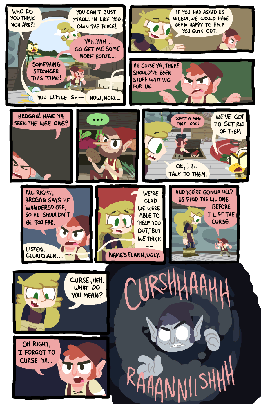 Read BogGirl :: Nightmares of the Far Darrig, Part 4 | Tapas Comics