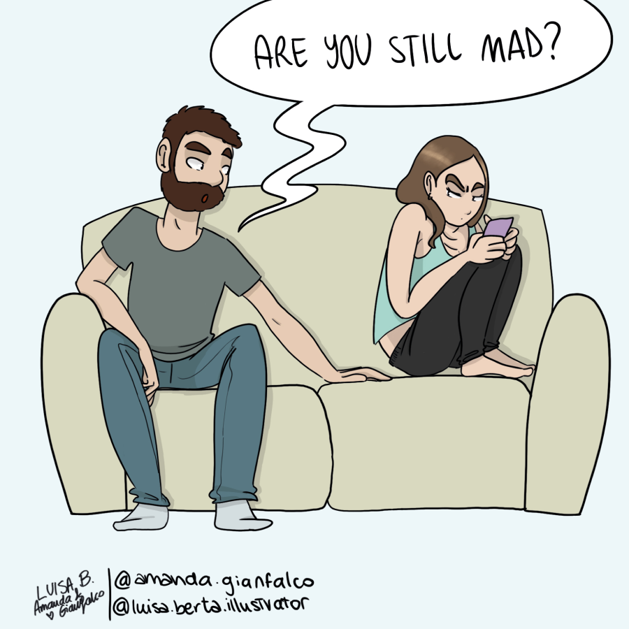 Read Amanda and Gianfalco :: Overreacting | Tapas Comics