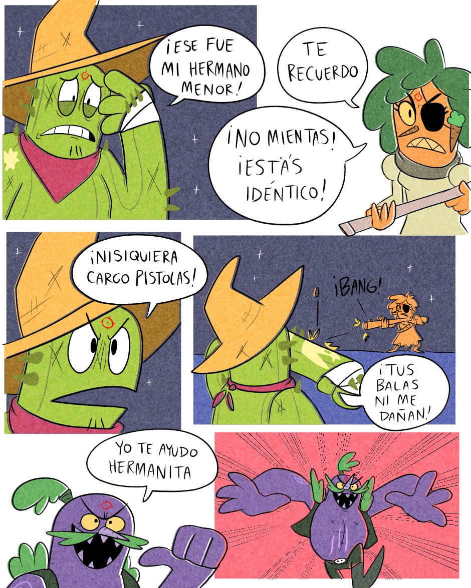 Read Hot Salsa: Deseo tu Pistola (ESP) :: Señor Locutor | Tapas Comics