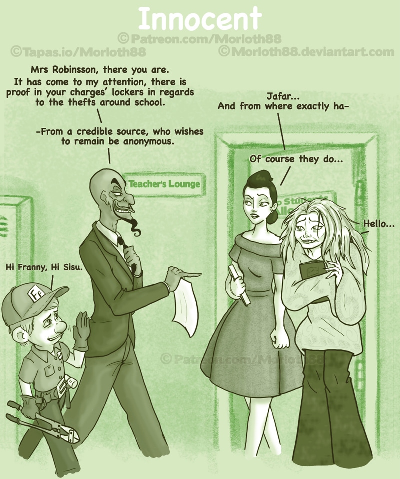 Read Disney High School :: 127. Innocent | Tapas Comics