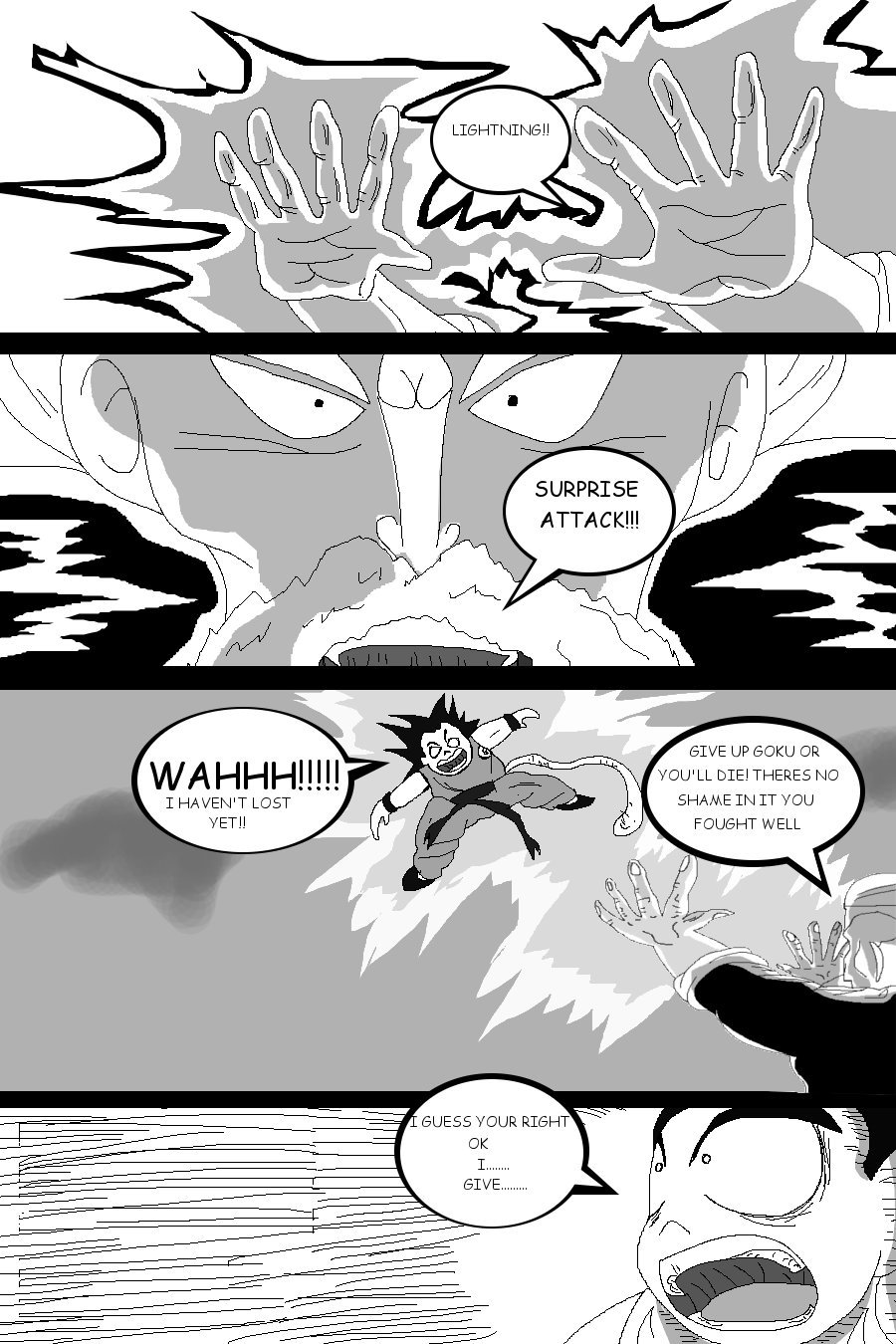 Read Dragon Ball R&R Fan comics :: DragonBall Pride Chapter 3 Part 1 ...
