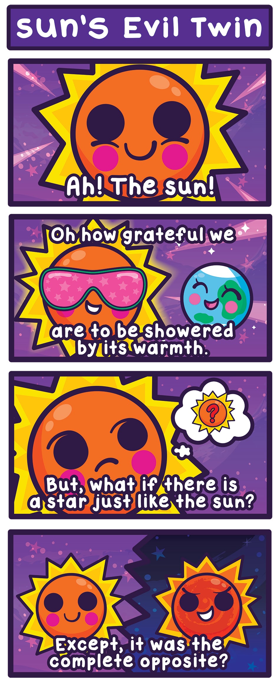 Cosmic Funnies :: Sun's Evil Twin | Tapas