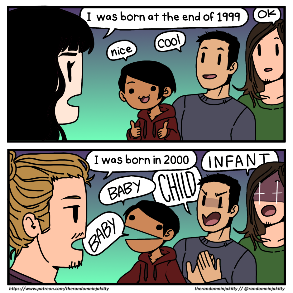 Comics by Dre :: 1999 vs 2000 | Tapas