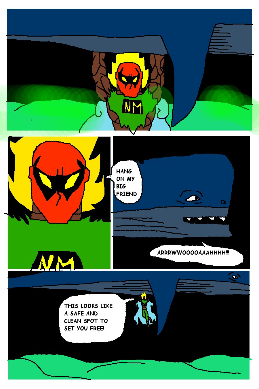 Read Nature-Man :: Nature Strikes Back pt 3 | Tapas Comics