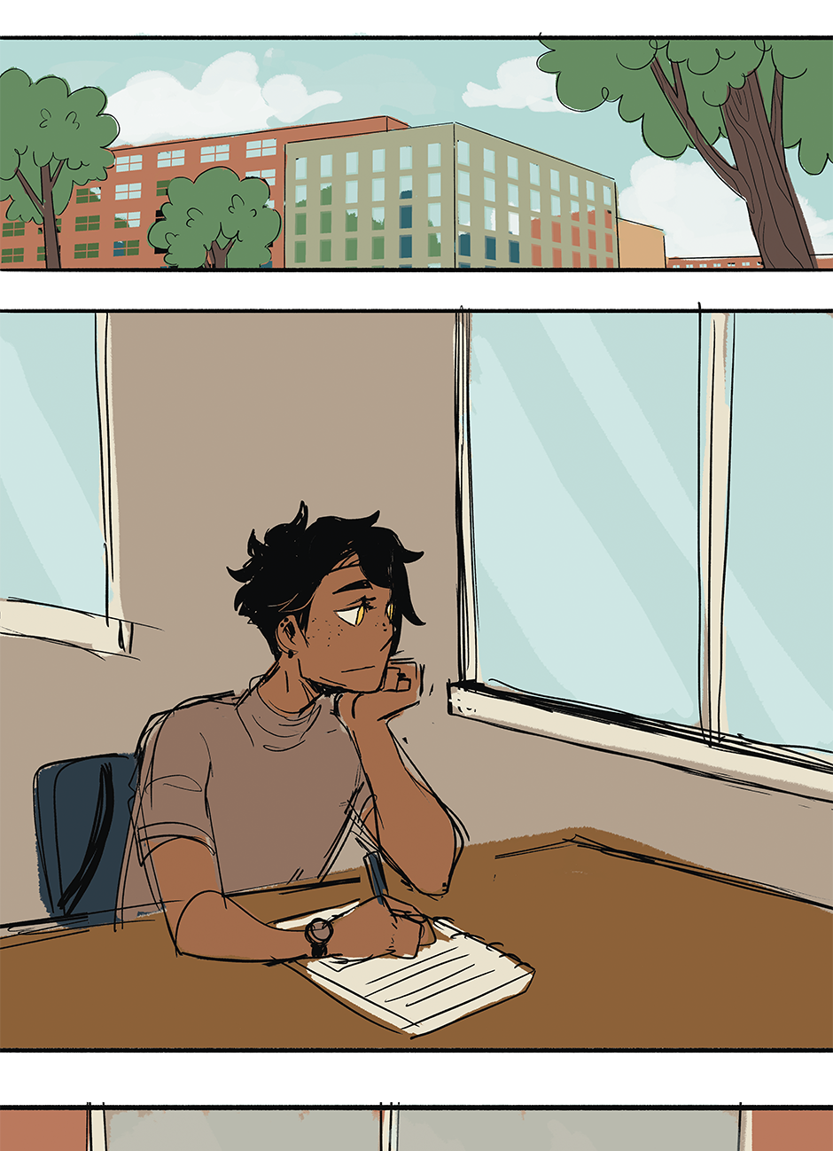 Read Theo & Simon :: 016 - That's Cheating | Tapas Comics