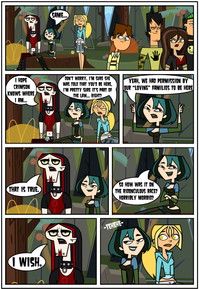 Read Total Drama Outcasts :: Essentials Hunt | Tapas Comics