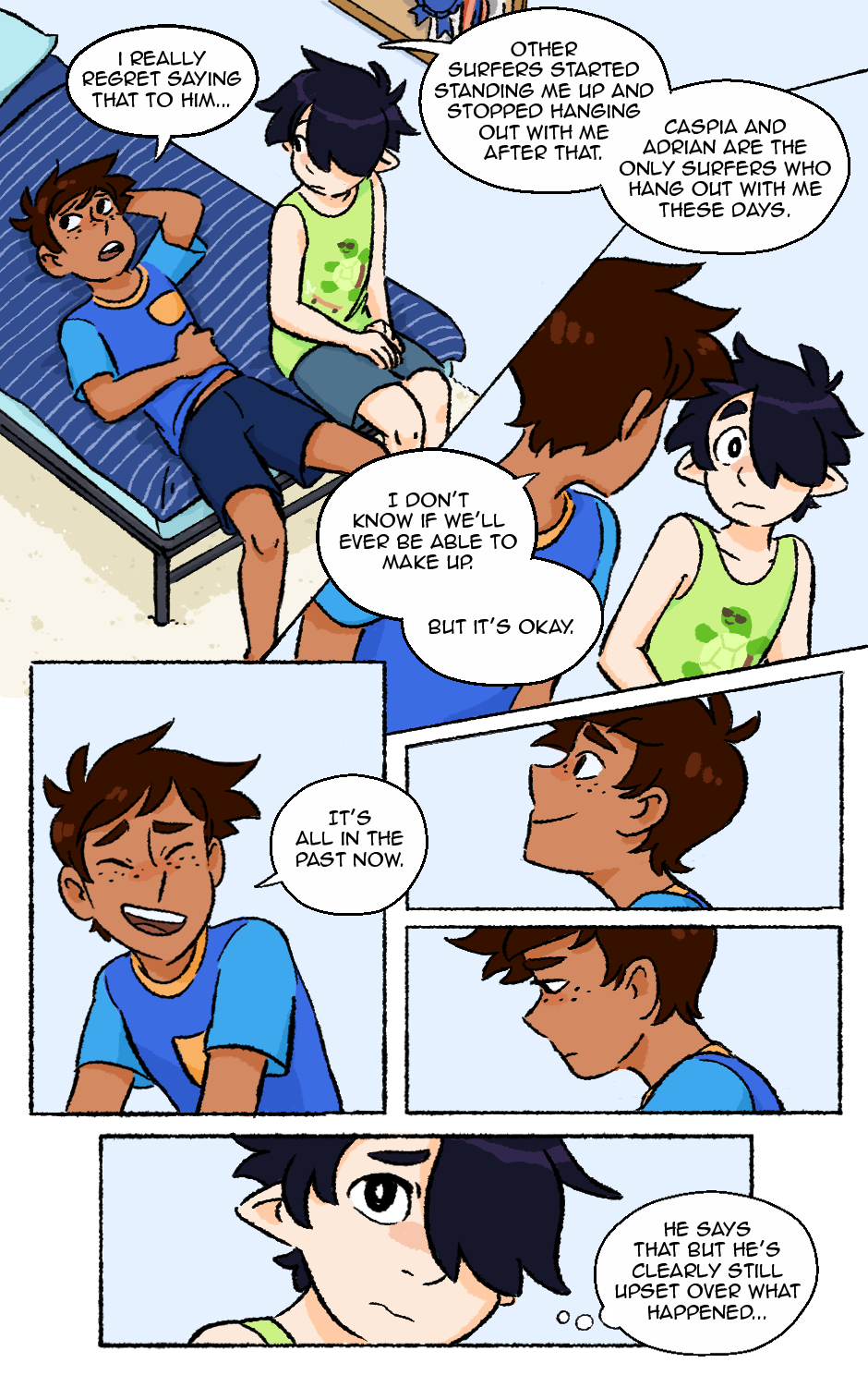 Read SPF 100+ :: Chapter Seven | Tapas Comics