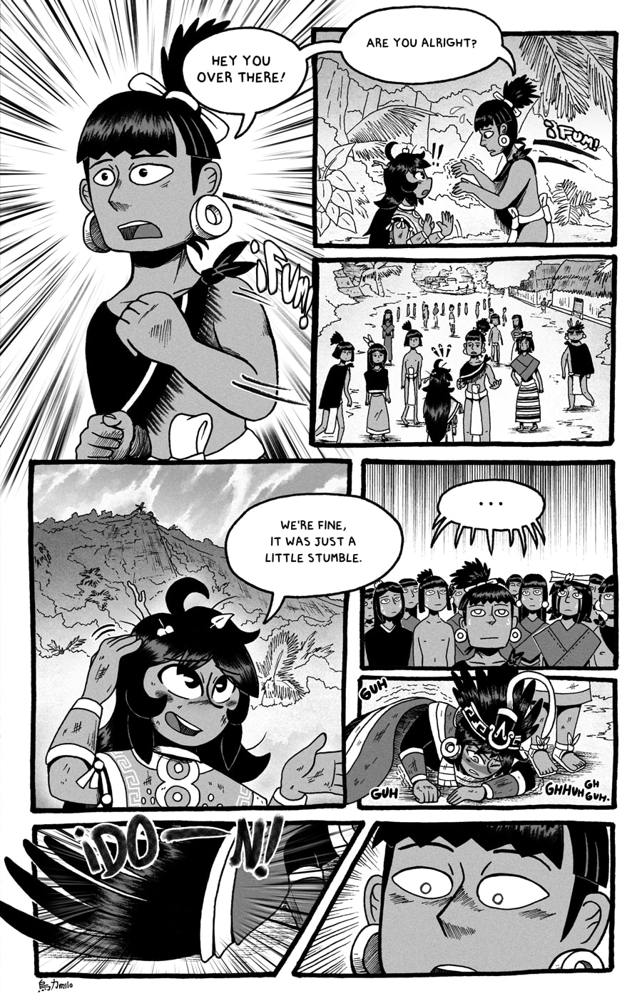 Read Codex Black :: Chapter 2 p. 21-22 | Tapas Comics