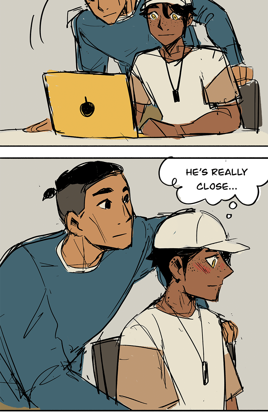 Read Theo & Simon :: 014 - Really Close | Tapas Comics