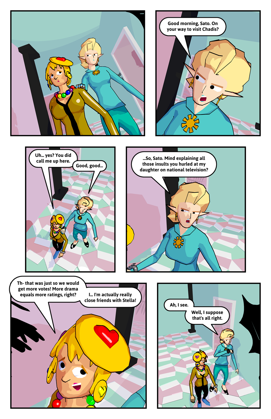 Read Super Galaxy Knights Deluxe R :: Mama, Oooh | Tapas Comics