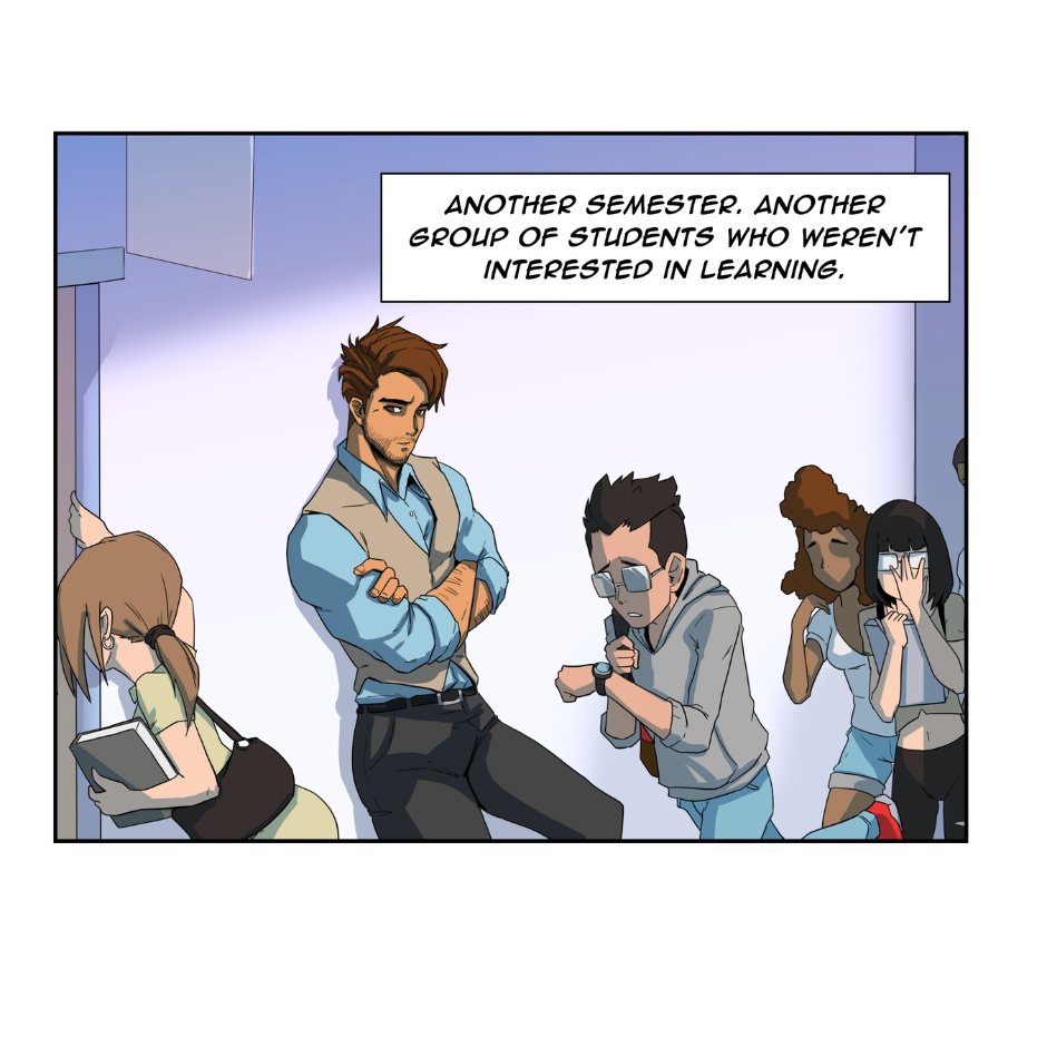 Read My Werewolf Professor :: The First Touch | Tapas Comics