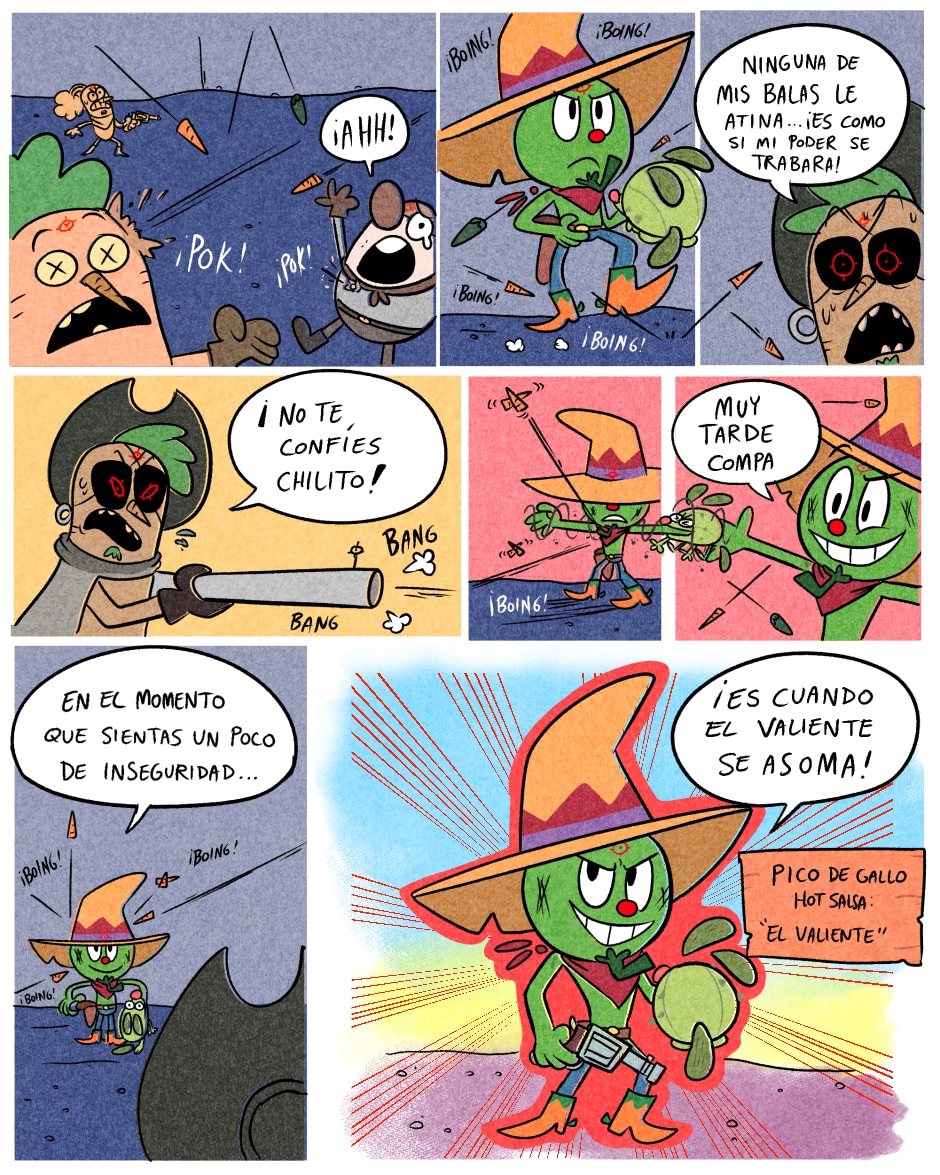 Read Hot Salsa: Deseo tu Pistola (ESP) :: Invasión de Primos | Tapas Comics