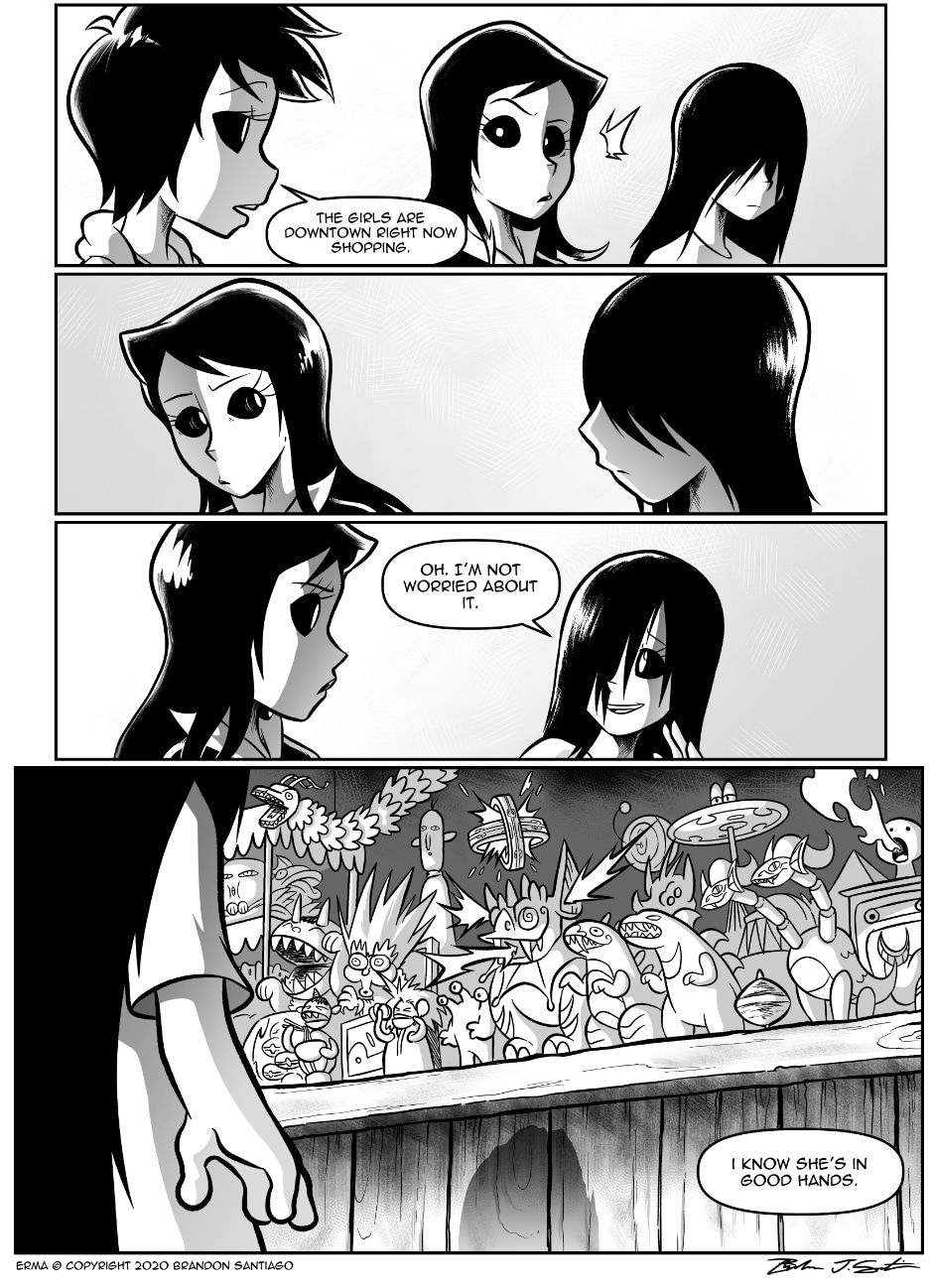 Read Erma :: The Night Parade Part 2 | Tapas Comics