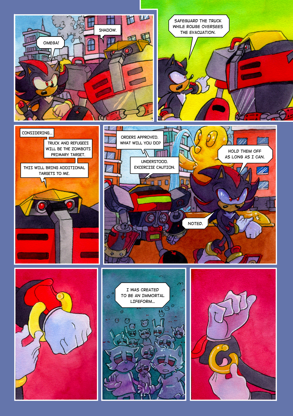 Read Sonic Rewrites :: Sonic IDW Issue 19 Rewrite | Tapas Comics