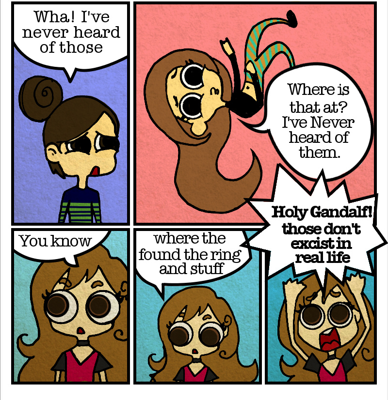 Read Bit Size Brain Mush :: Nerd Moments | Tapas Comics