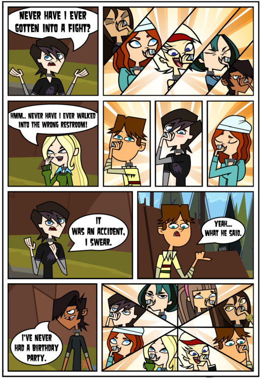 Read Total Drama Outcasts :: Never Have I Ever | Tapas Comics