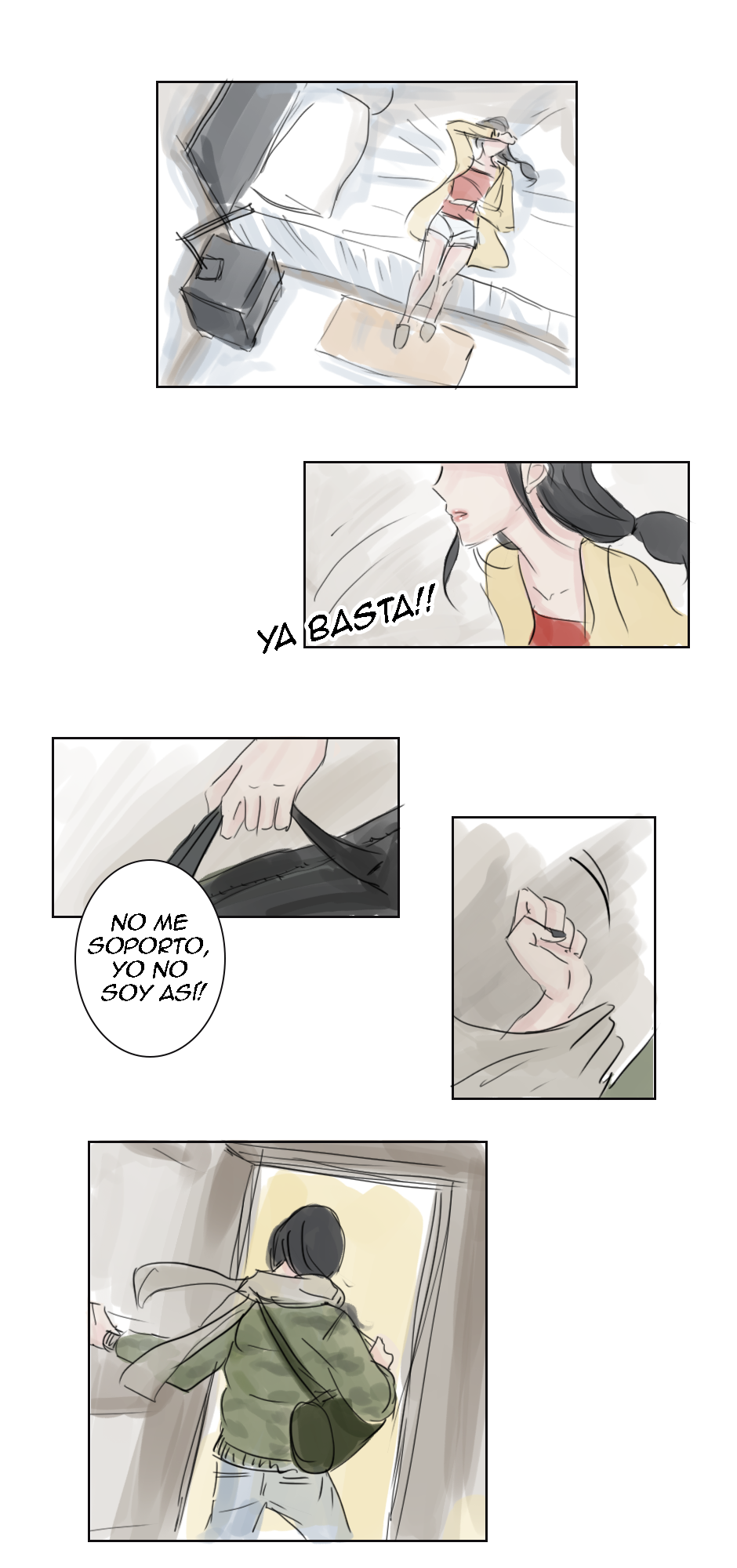 Read FLUTTERING FEELINGS FAN ART-ESPANOL :: CAPITULO 71 | Tapas Comics