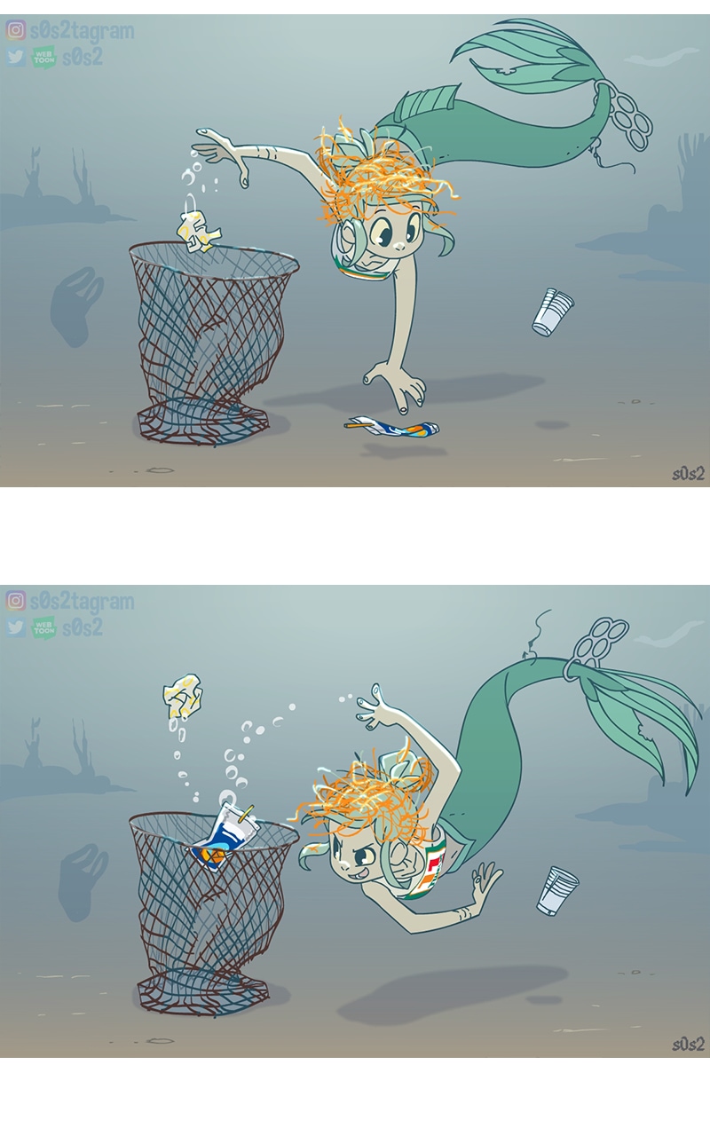 The Little Trashmaid :: Trash bin | Tapas