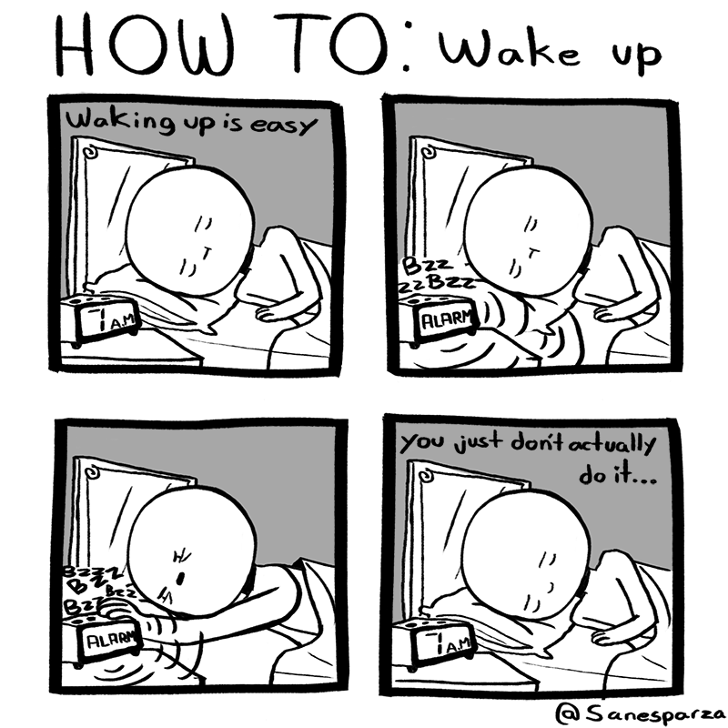 How to: Comics :: HOW TO: Wake up | Tapas