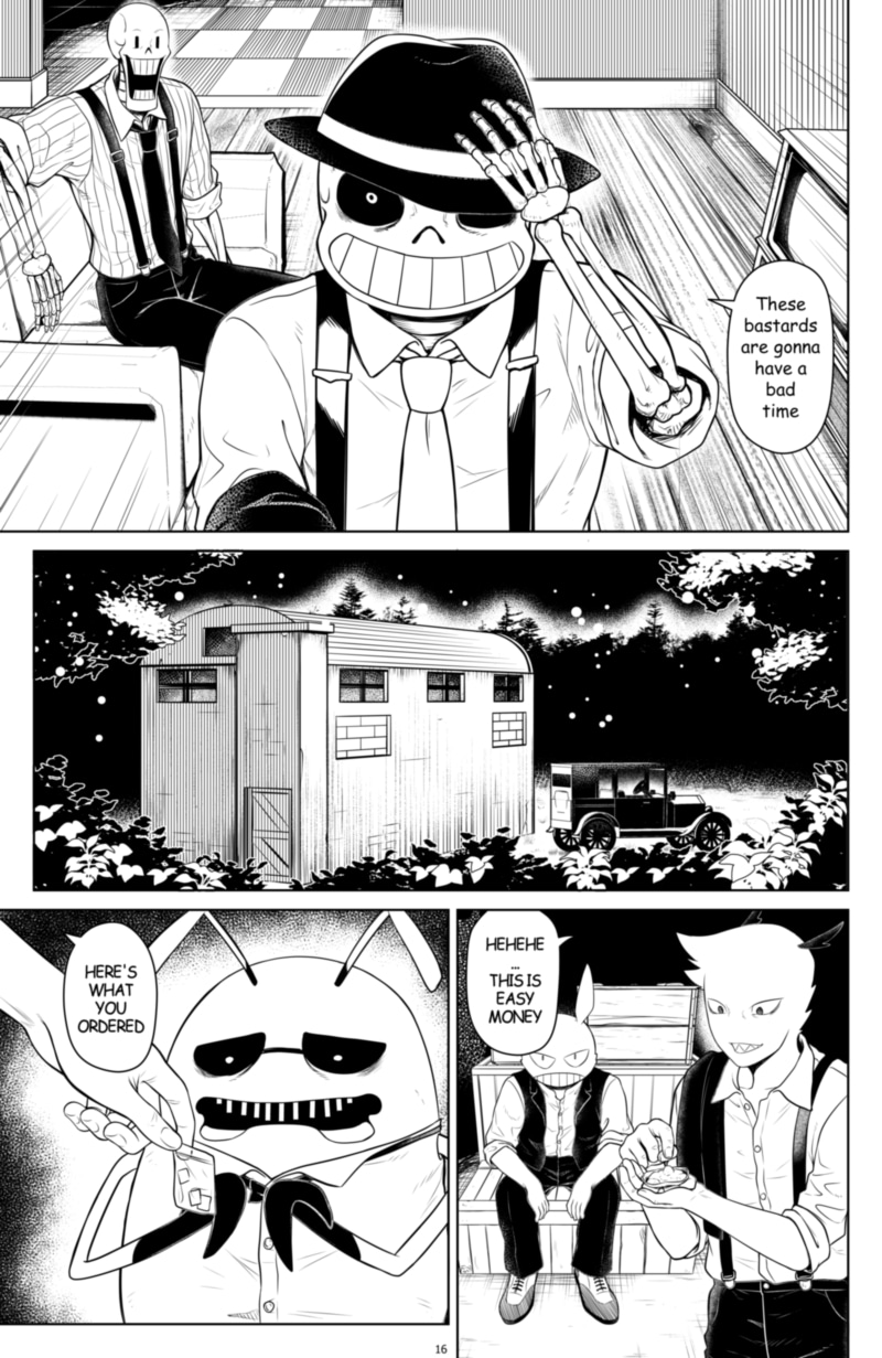 Read Mafiatale :: The Gaster Gang | Tapas Comics