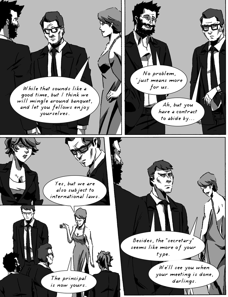 Read Battle Secretary :: Chapter Two (Part I) | Tapas Comics