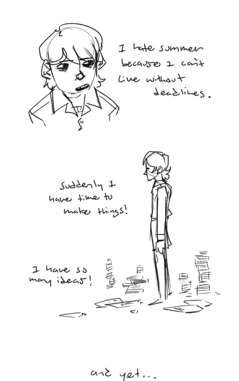 Read Fragments: Growing Up Neurodivergent :: summer | Tapas Comics