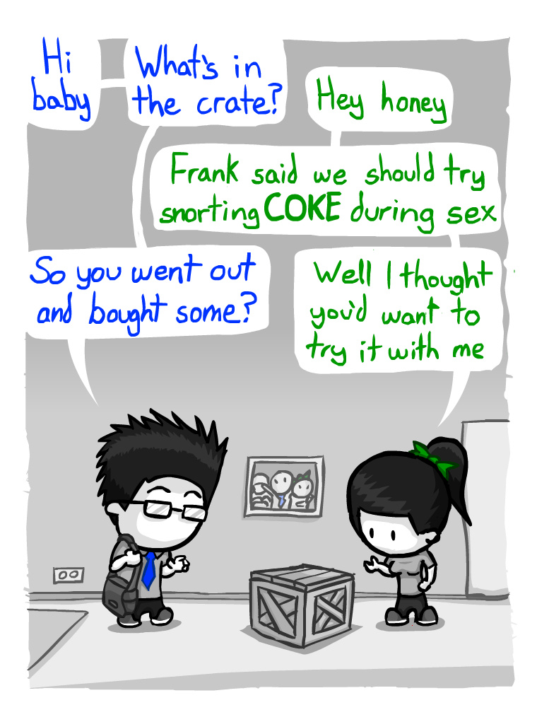 Read Cheer Up, Emo Kid :: The Joke is Cocaine | Tapas Comics