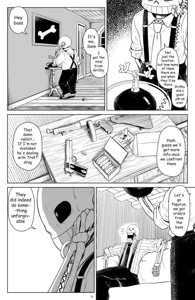 Read Mafiatale :: The Gaster Gang | Tapas Comics