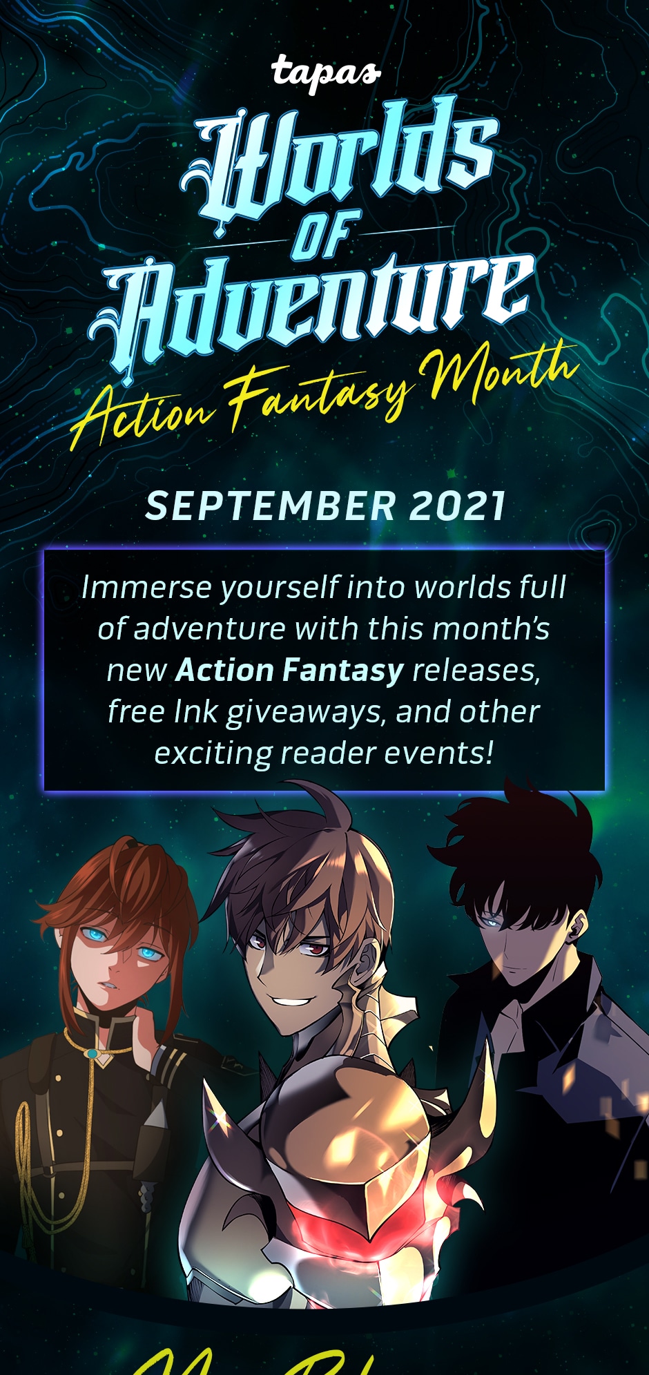 Read Tap News :: Worlds of Adventure: September 2021 | Tapas Comics