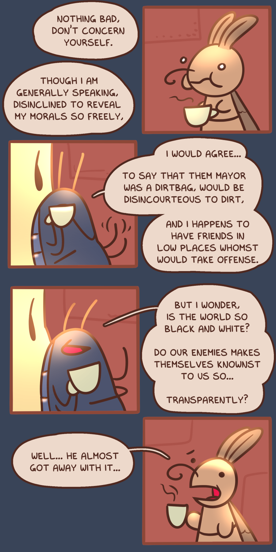 Read Critter Comics :: Moths - Foreboding | Tapas Comics