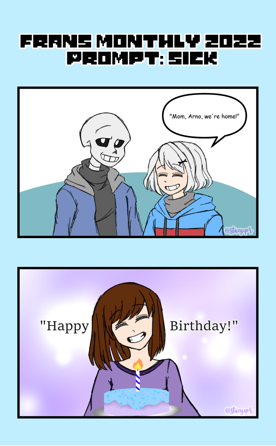 Read My Undertale Various Comics :: Frans-Monthly: Sick (Elys and Sans ...