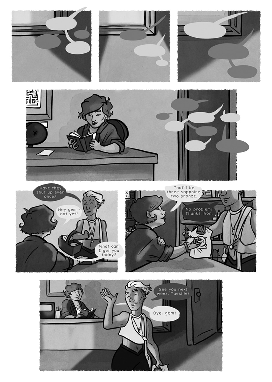 Read The Ink Witch & The Technomancer :: The Ink Witch: Page 5 | Tapas Comics