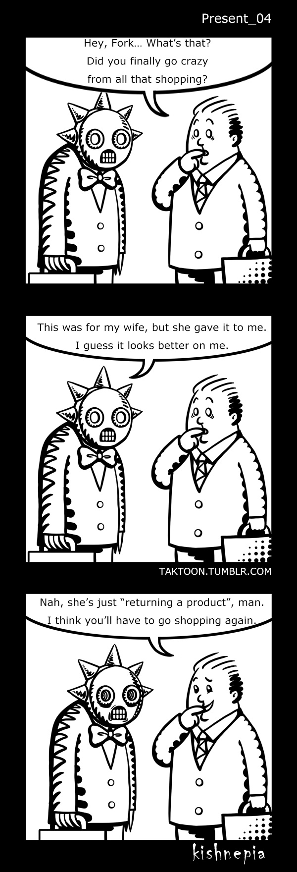 Read The Forks With Spiky Hands :: Present 03-04 | Tapas Comics