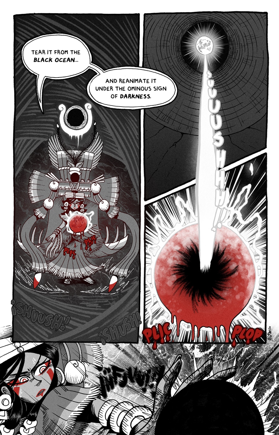 Read Codex Black :: Prologue: Forbidden Ritual | Tapas Comics