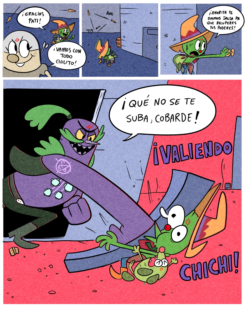 Read Hot Salsa: Deseo tu Pistola (ESP) :: Invasión de Primos | Tapas Comics