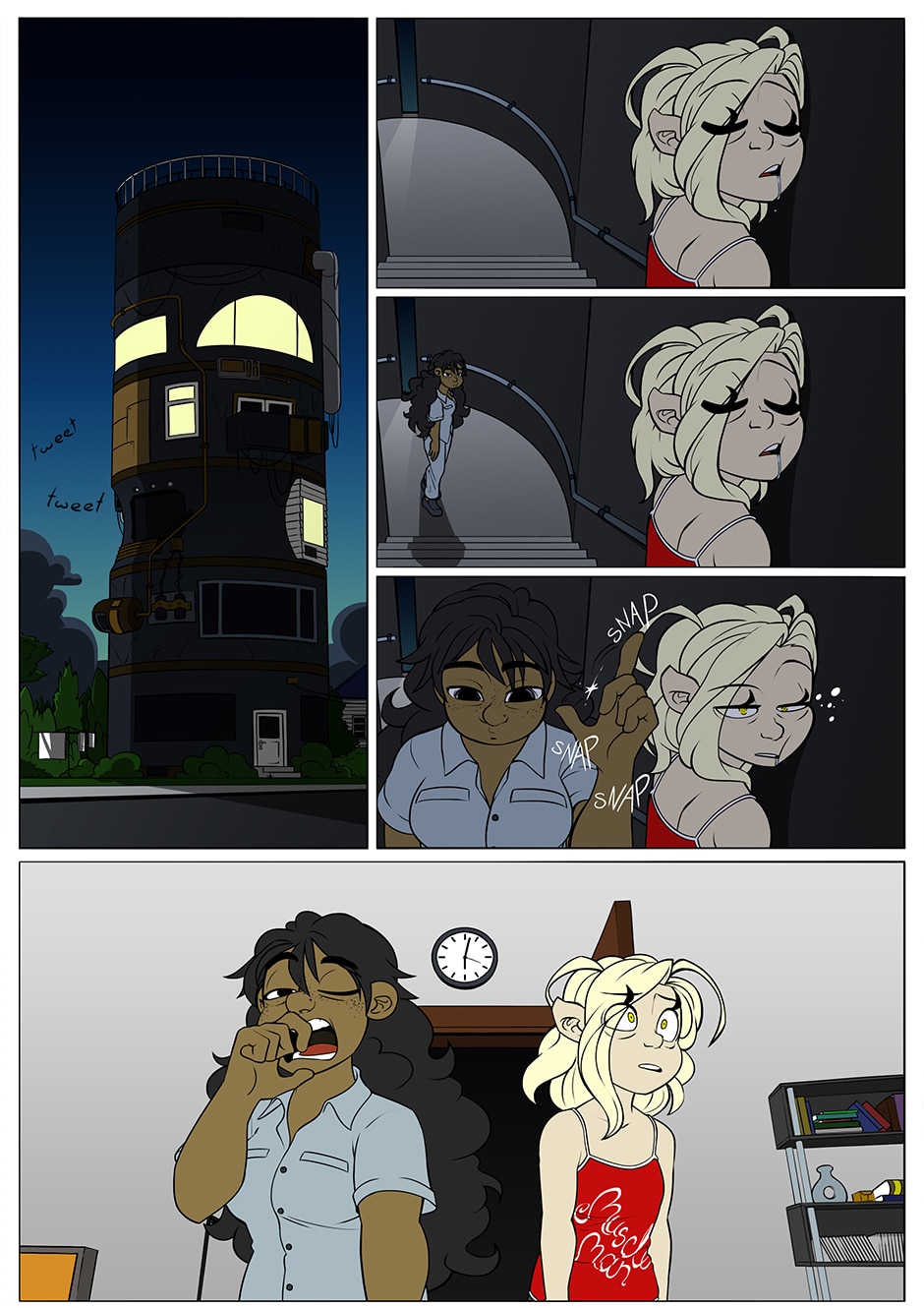 Read Roundhouse :: Morning Person. Singular. | Tapas Comics