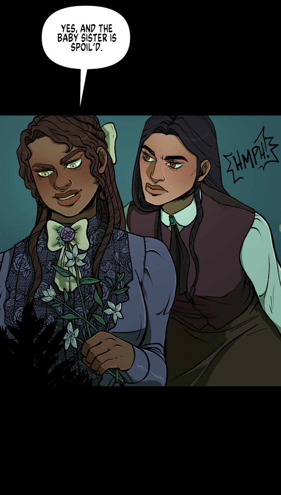 Read A Web of Lace :: The Three Sisters | Tapas Comics