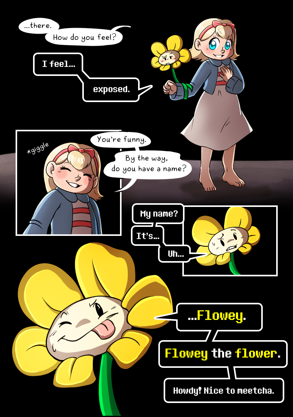 Read The First Human - An UNDERTALE Prequel AU :: TFH - PROLOGUE - PART 2 | Tapas Comics