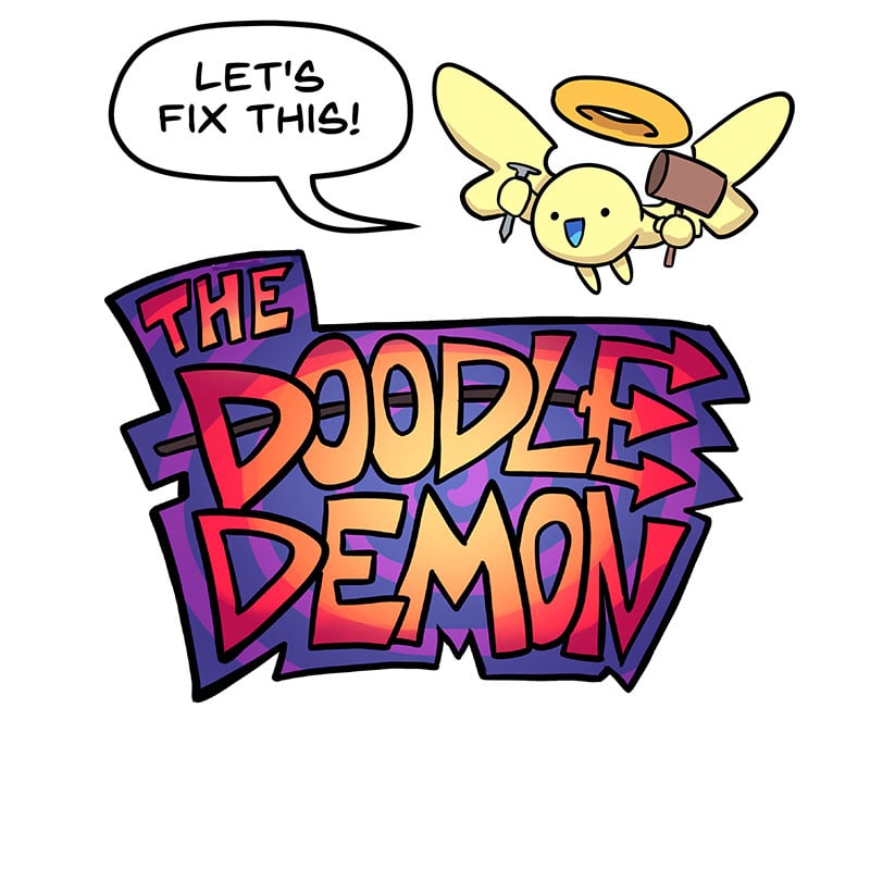 Read The Doodle Demon :: The Doodle Angel? | Tapas Comics