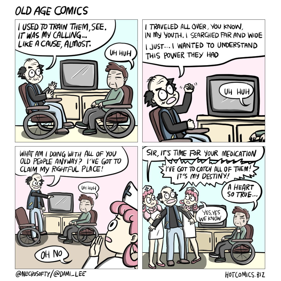 Hot Comics For Cool People :: Old Age Comics | Tapas