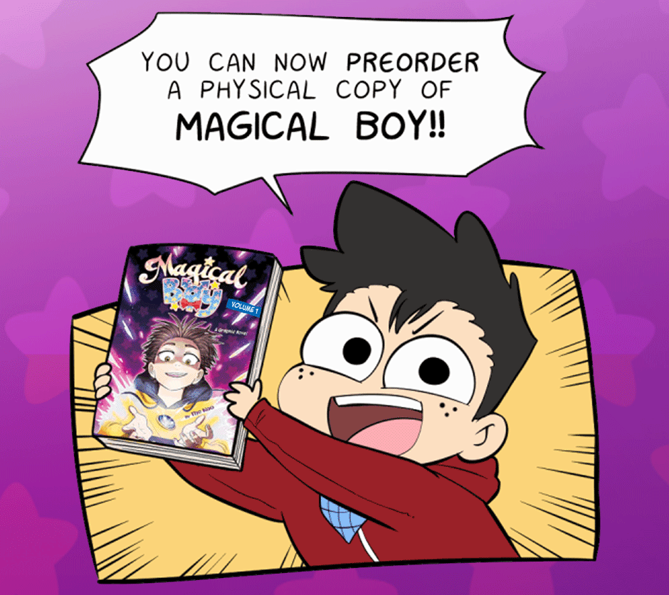 Read Magical Boy :: Preorder Magical Boy Volume 1! | Tapas Comics