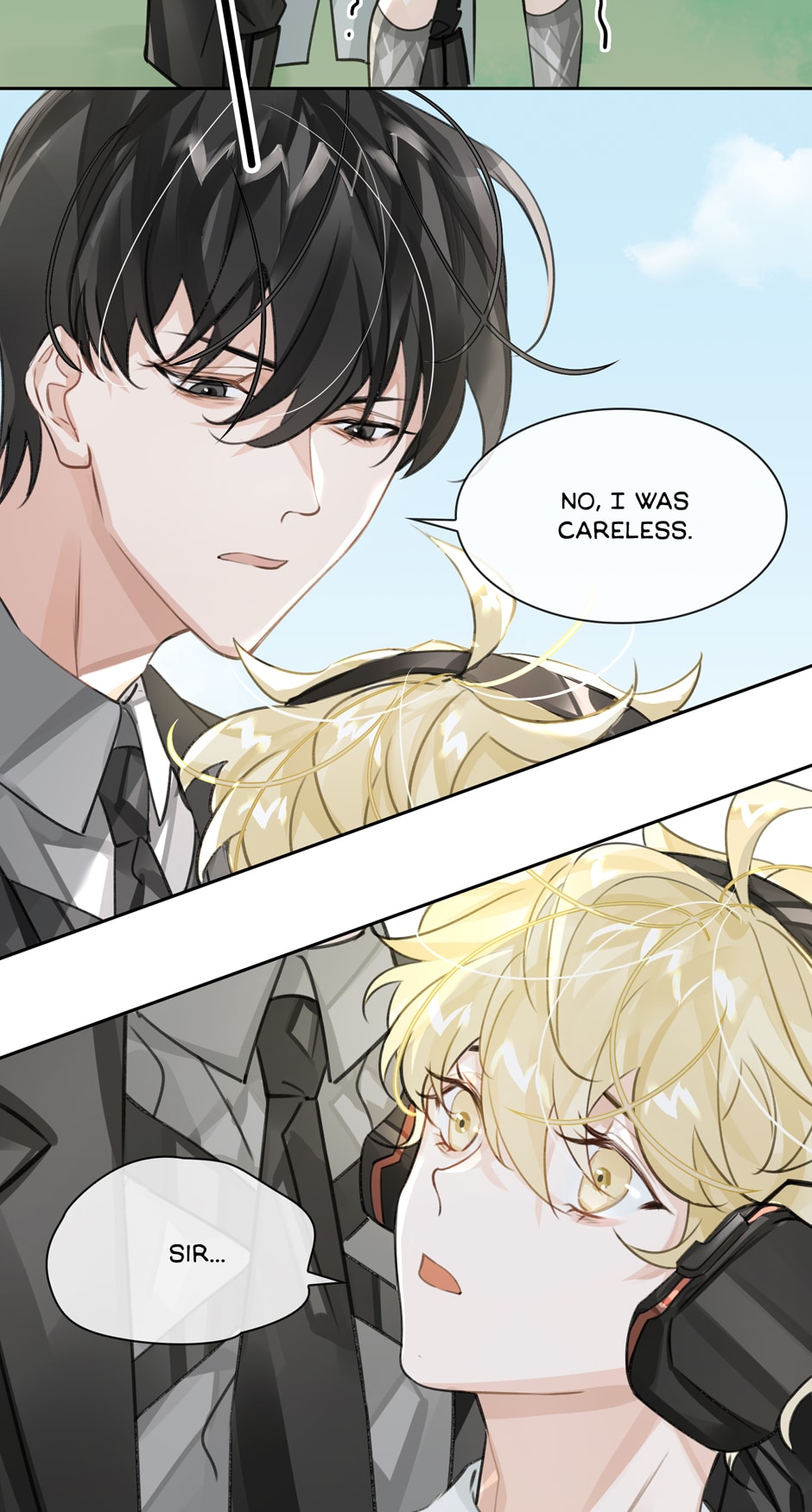 Read The Code of Silence :: 8. Still Not Ready | Tapas Comics